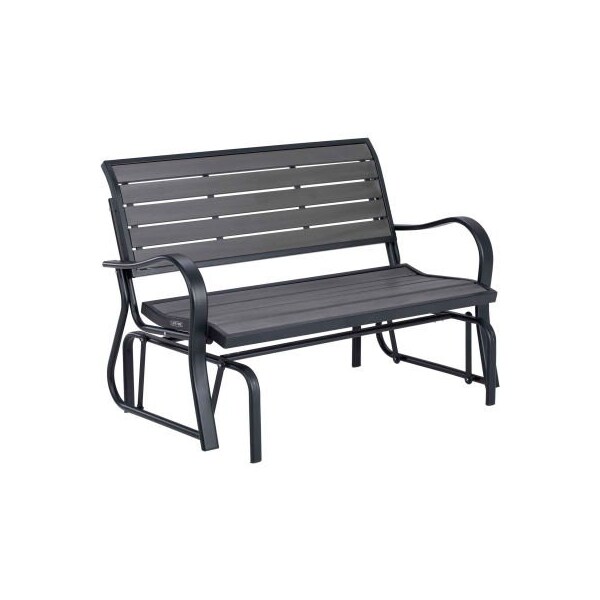 Lifetime Lifetime Glider Bench, Gray 60276 | Zoro