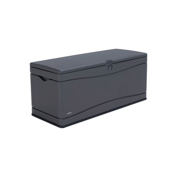 Lifetime Lifetime Outdoor Storage Deck Bench Box 130 Gallon - Gray w ...