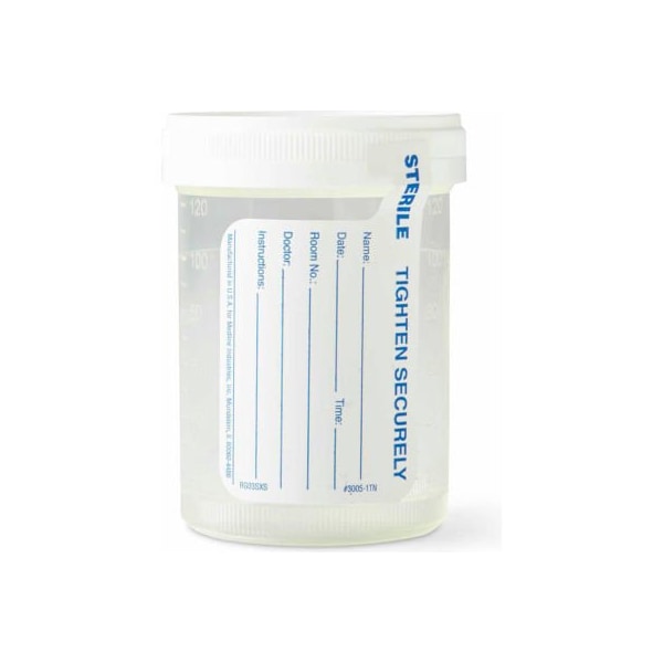Medline Pneumatic Tube System Specimen Containers, Sterile Fluid Path ...