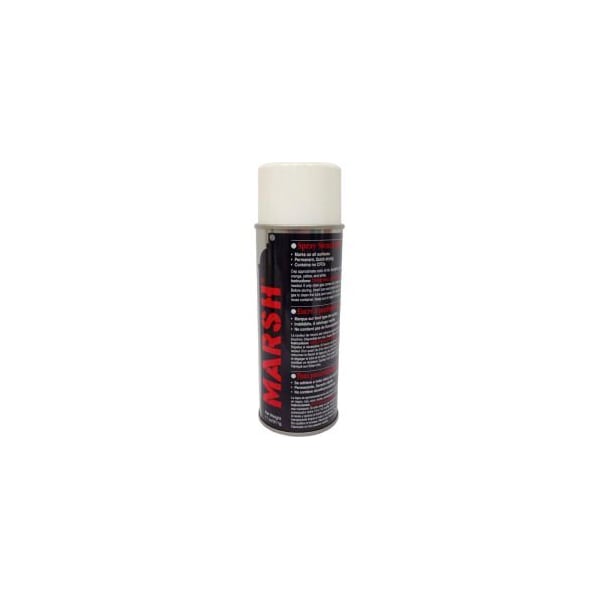 Marsh Shipping Supply Co Marsh Spray Stencil Ink, 11 Oz, White 30400 | Zoro