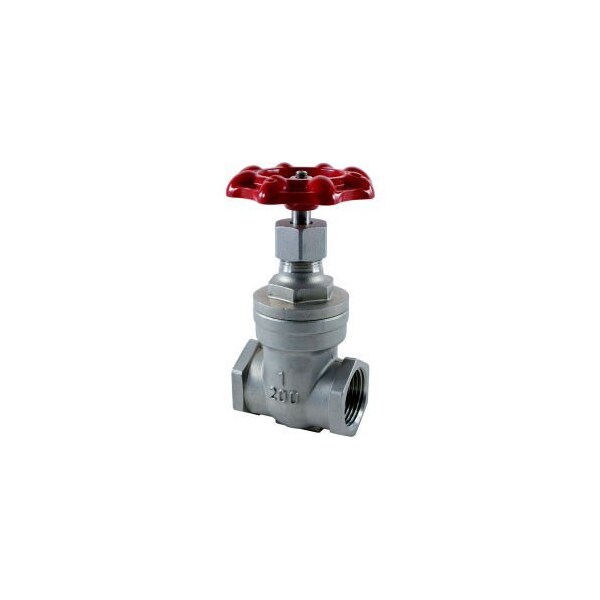 Merit Brass 2 In. Stainless Steel Gate Valve - 200 PSI VGT102-32 | Zoro