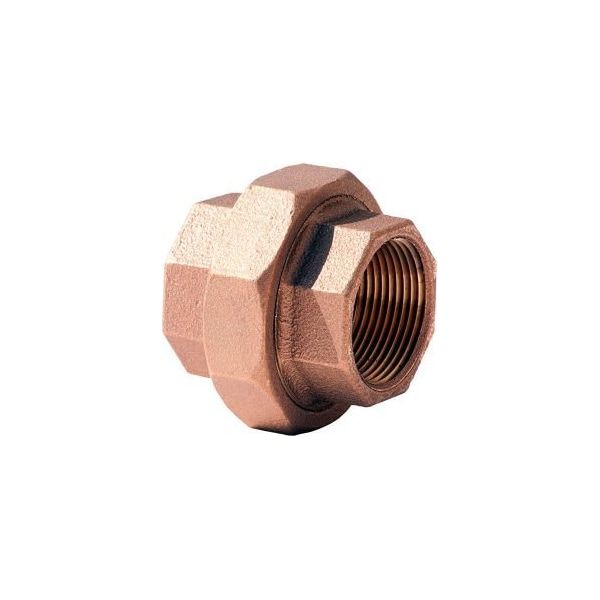 Merit Brass 1-1/4 In. Lead Free Brass Union - FNPT - 125 PSI - Import ...