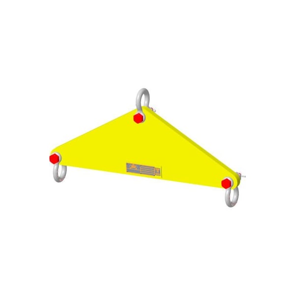 Machining & Welding By Olsen, Inc. M&W 12" Lift Beam, Yellow, 16"L x 14 ...