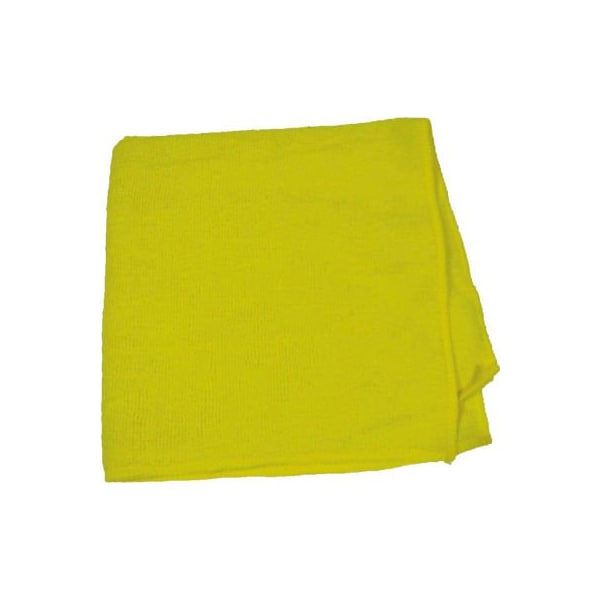 Nationwide Sales Perfect Products Microfiber Cloths 16"x16", Yellow ...