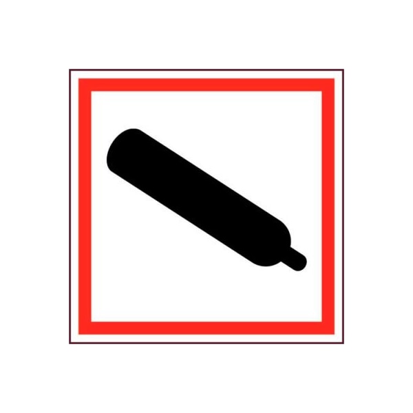 Nmc NMC, Compressed Air GHS Label, Vinyl, 2" x 2", 250/ROLL GHS2042ALV2 ...