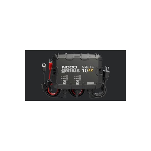 The Noco Co NOCO 2-Bank 20A Onboard Battery Charger GENPRO10X2 | Zoro