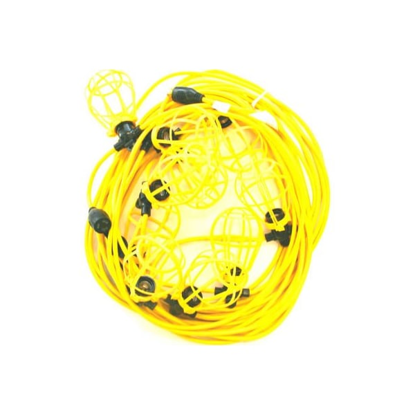 Construction Electrical Products CEP 96135, 50' 12/3 SJTW String Light ...