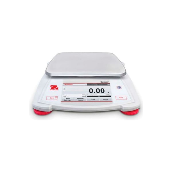 Ohaus Scout STX2202 Electronic Portable Touchscreen Balance, 2200g x 0 ...