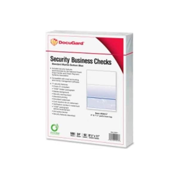 Paris Business Products Docugard Security Business Checks with Marble ...