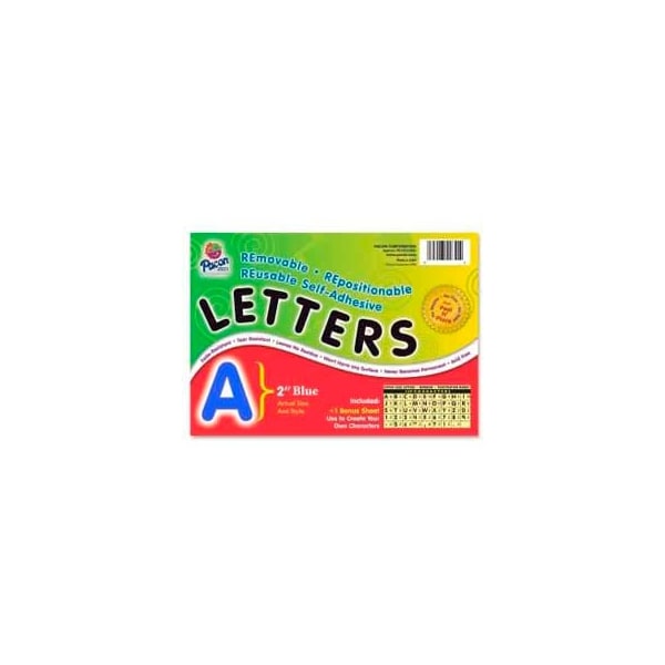 Pacon Corporation Pacon 2" Self-Adhesive Letters, Blue, 159 Characters ...