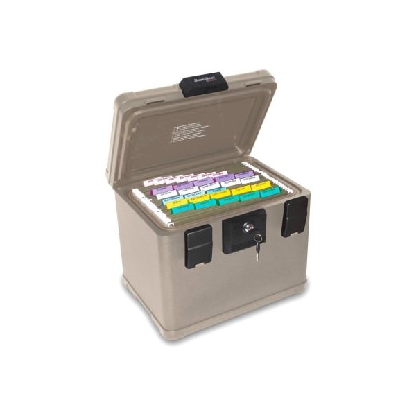 Fire King FireKingÂ SureSeal Fire & Waterproof Document Chest, 16"W x ...