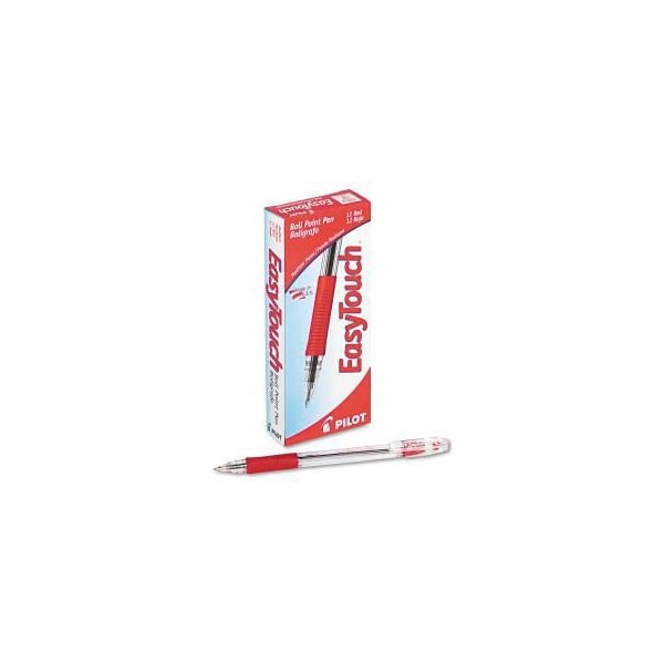 Pilot EasyTouch Stick Ballpoint Pen, 12/Pack 32012 | Zoro
