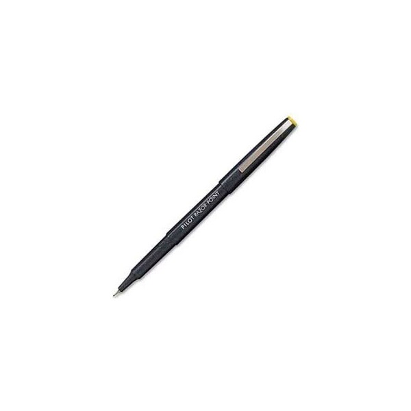 Pilot Pilot® Razor Point Marker Pen, Extra Fine, Black Ink, Dozen 11001 ...