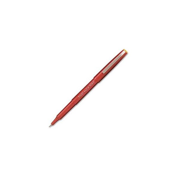 Pilot Pilot¬Æ Razor Point Marker Pen, Extra Fine, Red Ink, Dozen 11007 ...