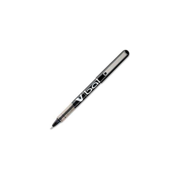Pilot Pilot V Ball Rolling Ball Pen, Extra Fine, 0.5mm, Black Barrel ...