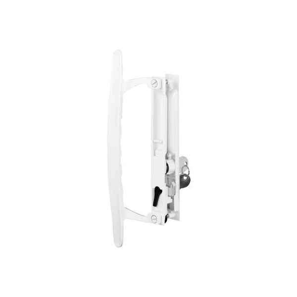 Prime-Line Sliding Door Handle, Flush Mount, White, C 1197 C 1197 | Zoro