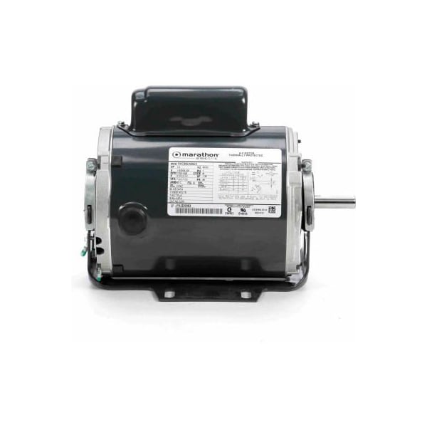 Marathon General Purpose Single Phase ODP Motor, 1/3 HP, 1725 RPM, 115/ ...