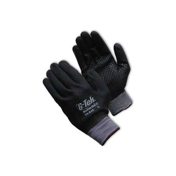 Pip PIP MaxiFlex Endurance Nitrile Coated Gloves, Black, 1 Dozen, M 34 ...