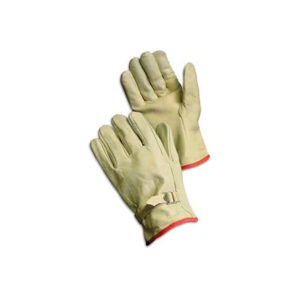 Pip Top Grain Cowhide Drivers Gloves, Straight Thumb, Quality Grade ...
