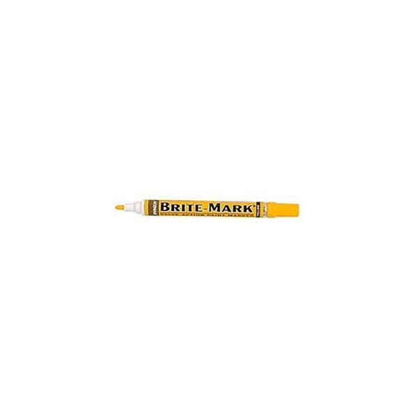 Cutler Sales Dykem 84004 - Brite-Mark Medium Yellow Marker (Pack of 12 ...