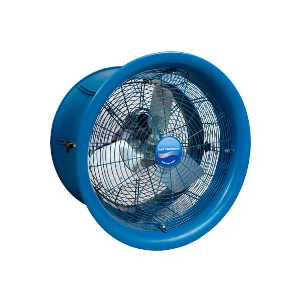 Patterson Industrial Drum Fan, Yoke Mount, 14 in Blade Dia, 2,600 cfm ...