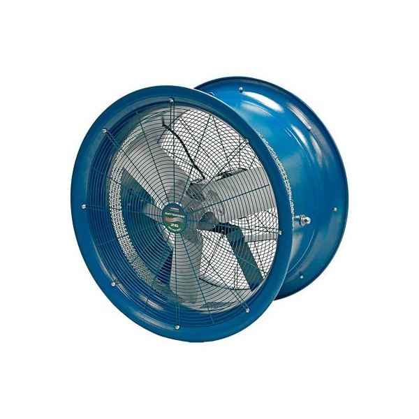 Patterson Industrial Drum Fan, Yoke Mount, 26 in Blade Dia, 76,500 cfm ...