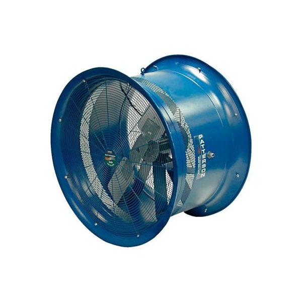 Patterson Industrial Drum Fan, Yoke Mount, 30 in Blade Dia H30B | Zoro