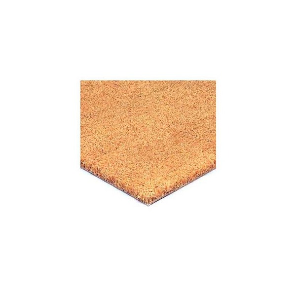 Pawling Cocoa Mat, Natural, 78" Wide, 1"H Up to 41ft. EM-302-17 | Zoro