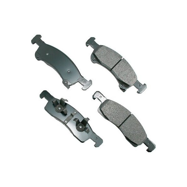 Akebono Performance Ultra Premium Ceramic Disc Brake Pad Kit AKASP934 ...