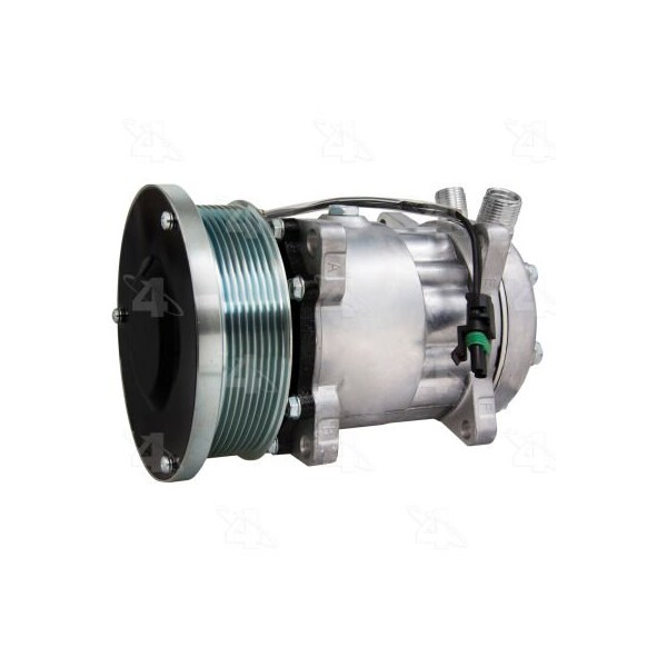 Four Seasons New Sanden/Sankyo SD7H15 Compressor w/ Clutch - 158593 | Zoro