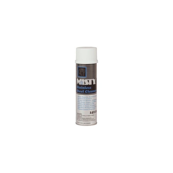 Amrep Misty Stainless Steel Cleaner, 15 oz. Aerosol Can, 12 Cans ...