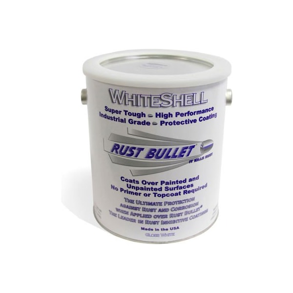Rust Bullet Llc Rust Bullet WhiteShell Protective Coating and Topcoat ...