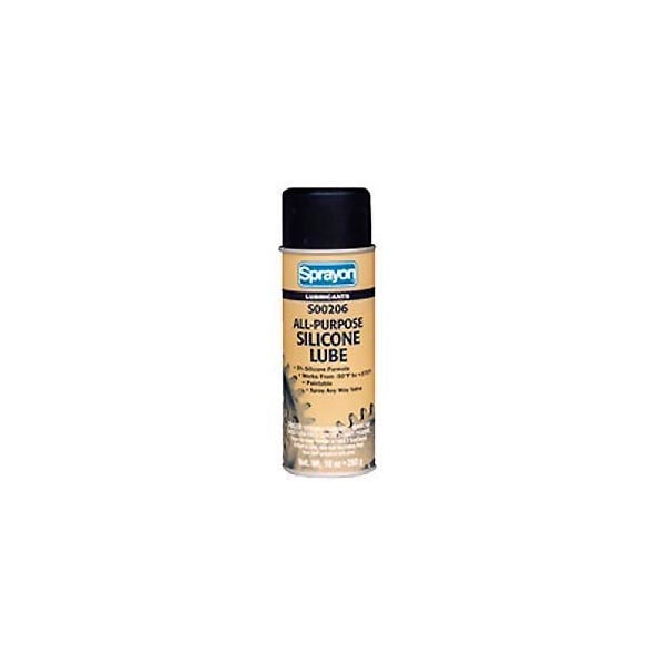 Krylon Sprayon LU206 All-Purpose Silicone Lubricant, 10 oz. Aerosol Can ...