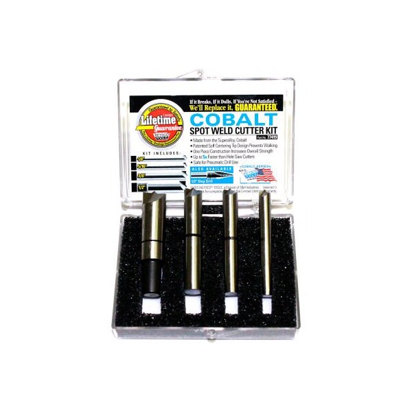 S And H Industries Keysco Weld Cutters, Superalloy Cobalt, 3"W x 1"D x ...