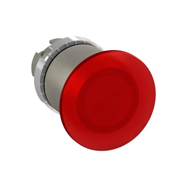 Springer Controls Co ABB Illuminated Mushroom Head Button, 22mm, Red ...