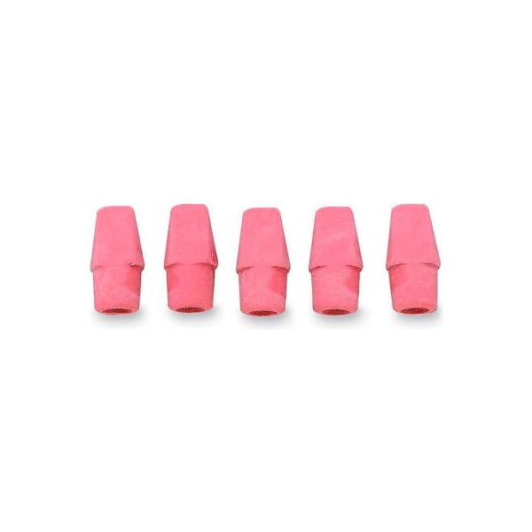 Integra Integra Pencil Cap Erasers, Wedge-Shaped, F/ Standard Pencils ...