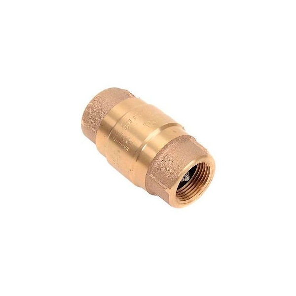 Strataflo Products Inc. 1" FNPT Brass Check Valve with Buna-N Rubber ...