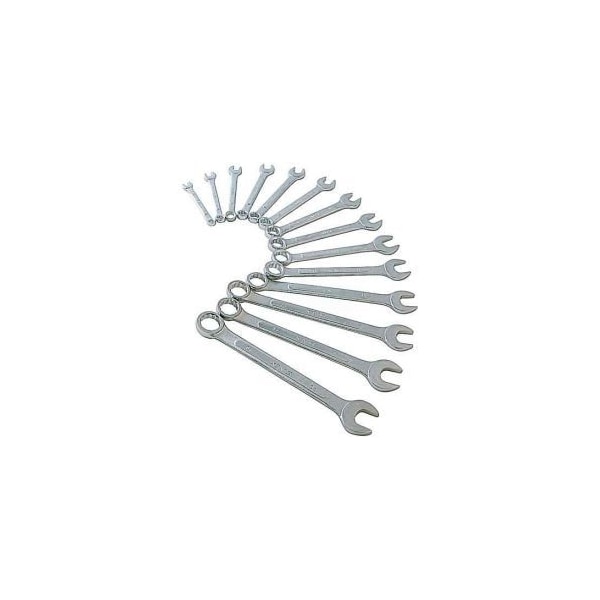 Sunex Sunex Tools 9715A 14 PC. 6-19MM Metric Raised Panel Combination ...
