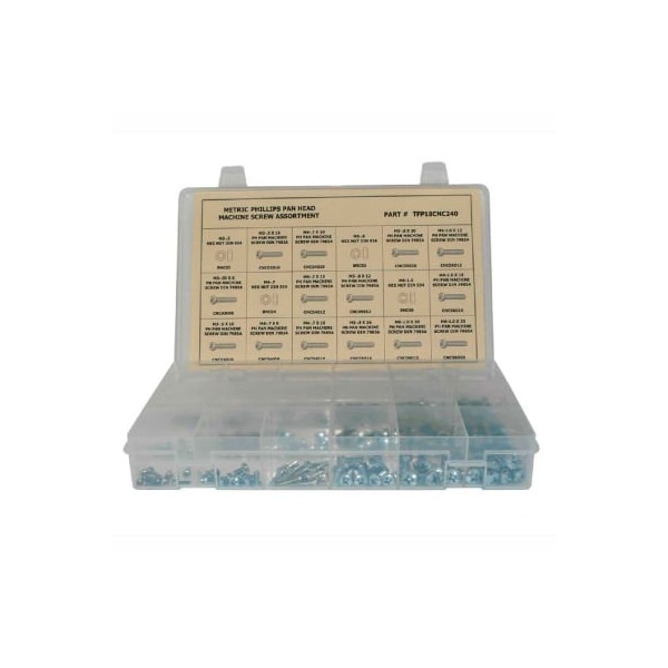 Titan Fasteners Machine Screw Assortment, Steel, Zinc Plated Finish ...