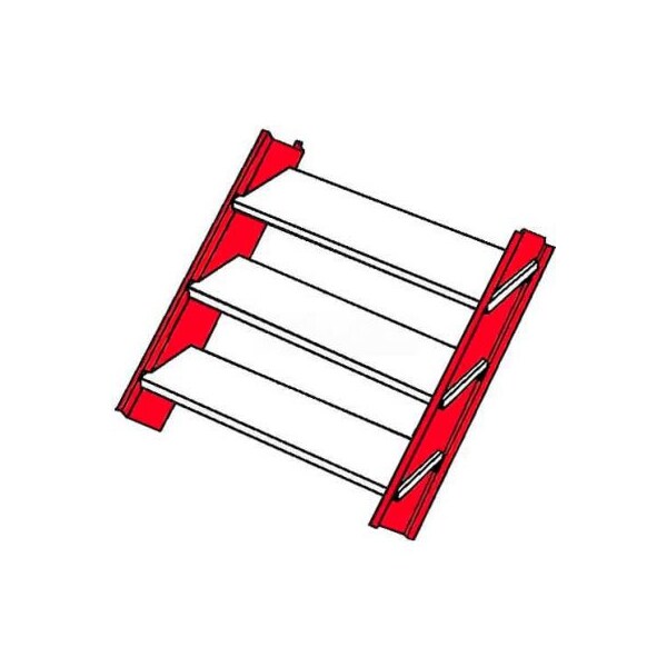 Bilco Co BilcoÂ Stair Stringers, 14-Gauge Galvanized Steel, Size E SZ E ...