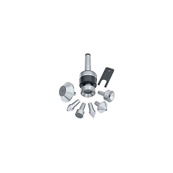 Bison Usa Bison-Live Center with Interchangeable Inserts, Set with MT2 ...