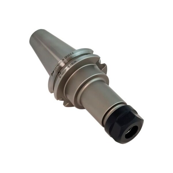 Toolmex CAT40 Collet Holder, Steel, AD/B, ER20 X 4" 8-100-4035 | Zoro