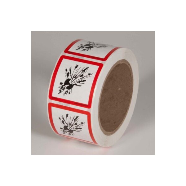 Top Tape And Label INCOM GHS1305 GHS "Exploding Bomb" Pictogram Label ...