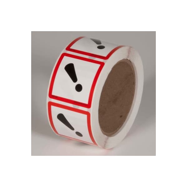 Top Tape And Label INCOM GHS1309 GHS "Exclamation Mark" Pictogram Label ...