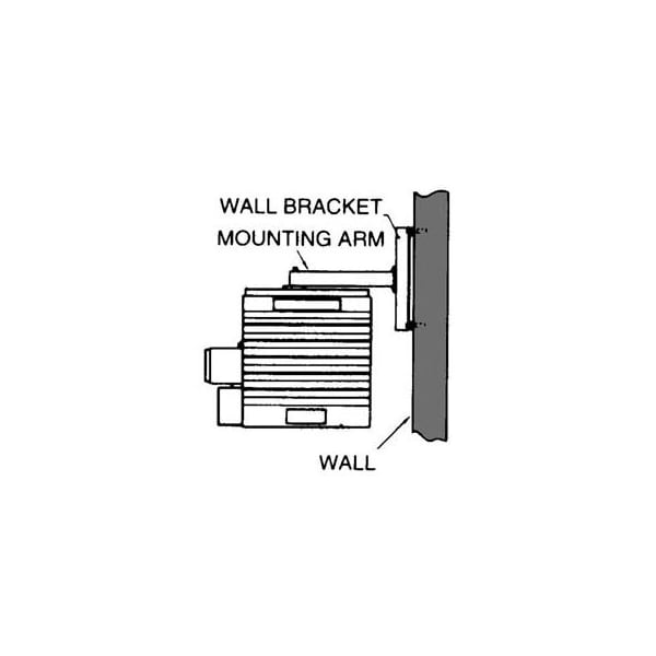 Tpi Wall Mount Kit for 10KW Hazardous Location Heaters HLWM10 | Zoro