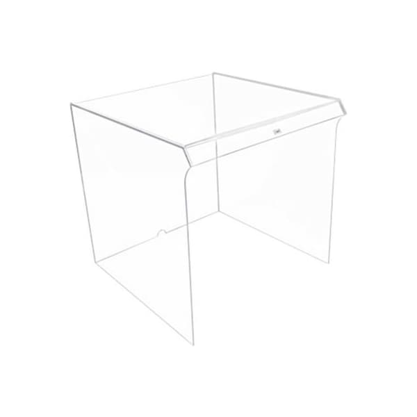 Trippnt ‚Ñ¢ Small Clear Acrylic Equipment Draft Shield, 13"W x 14"D x ...