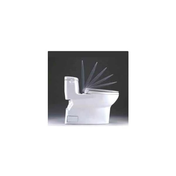 Toto TOTO SS114-01 Elongated SoftClose Seat, Cotton White SS114-01 | Zoro