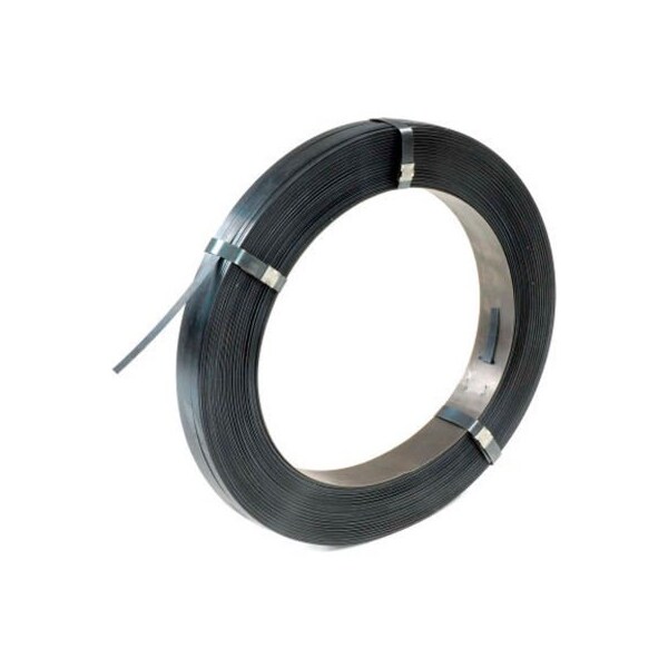 The Packaging Wholesalers Standard Grade Steel Strapping Coil, 5/8"W x ...