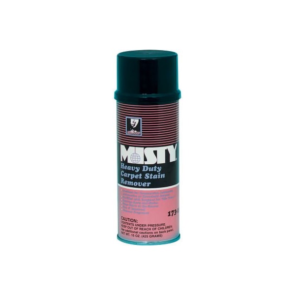 Amrep Misty® Heavy-Duty Carpet Stain Remover, 15 oz. Aerosol Can, 12 ...