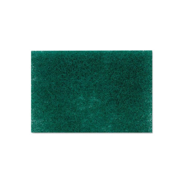 3M Scotch-Brite Commercial Heavy Duty Scouring Pad 86, 6in X 9in, Green ...